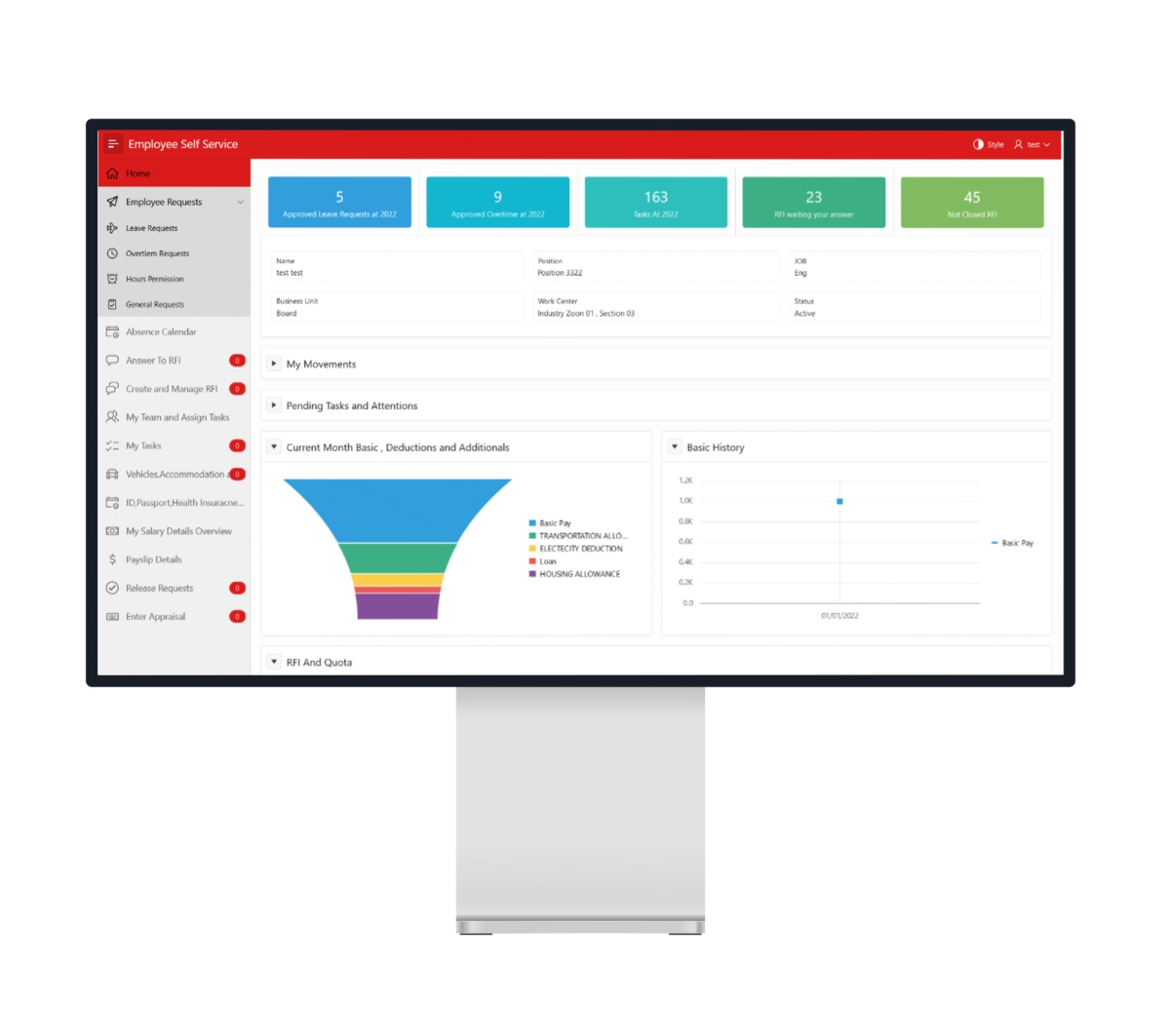Employee Self Service - HYP ERP | Business Driven Solutions